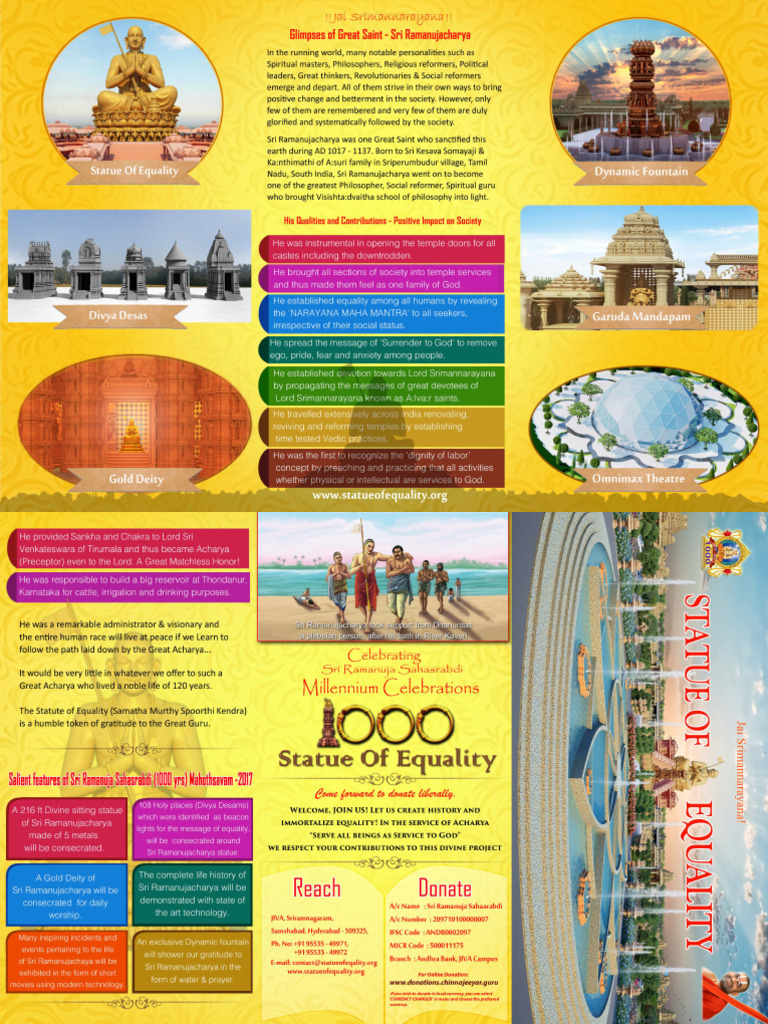 Statue of Equality Brochure | PDF