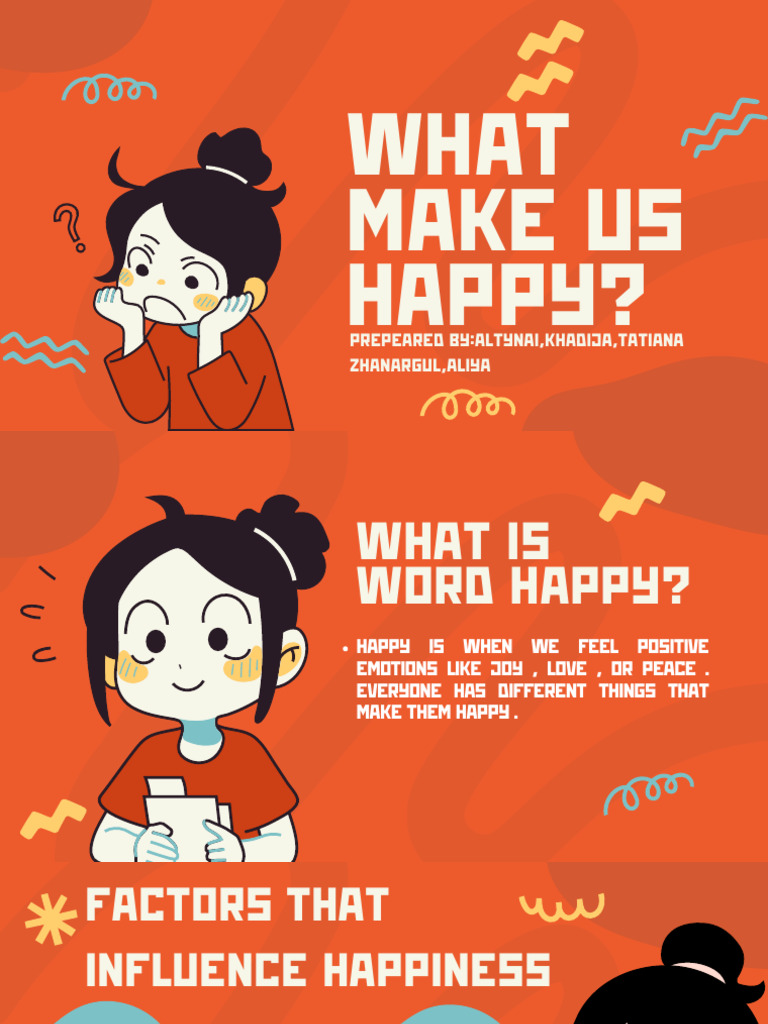 Factors Influencing Happiness Explained | PDF | Self-Improvement | Wellness