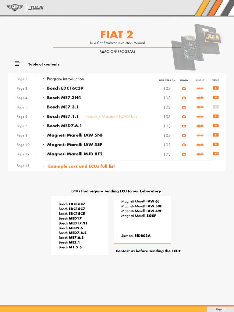 Fiat With Can Ver2 | PDF