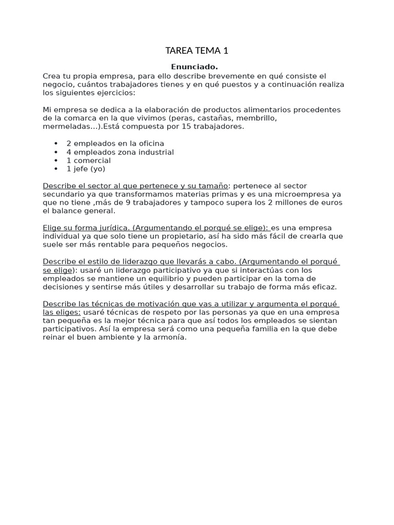 Tarea Tema 1 Cac | PDF