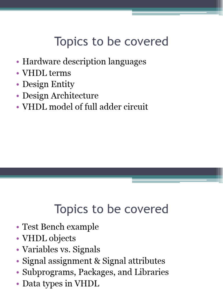 EC 2 | PDF | Hardware Description Language | Vhdl