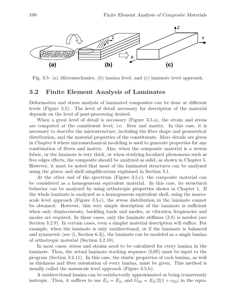 Finite Element Analysis of Composites | PDF | Composite Material ...