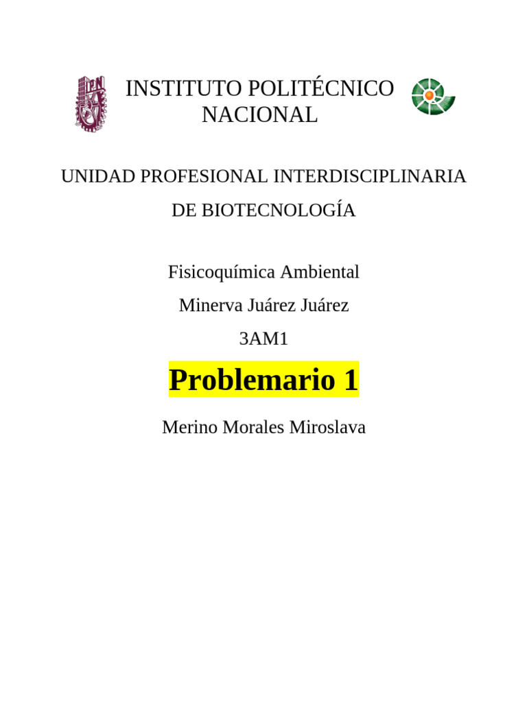Problemario 1 | PDF | Concentración | Solvente