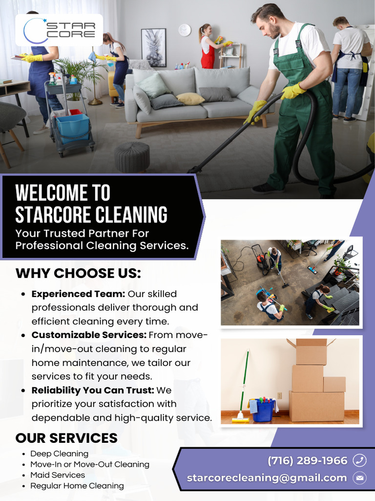 Starcore Cleaning Flyer | PDF