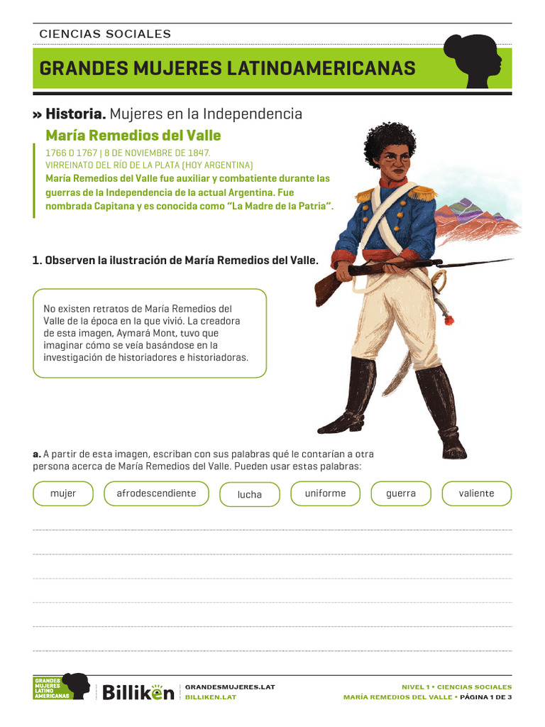 Maria Remedios Del Valle-Ciencias-Nivel1-GML BILLIKEN | PDF | Viajes y ...