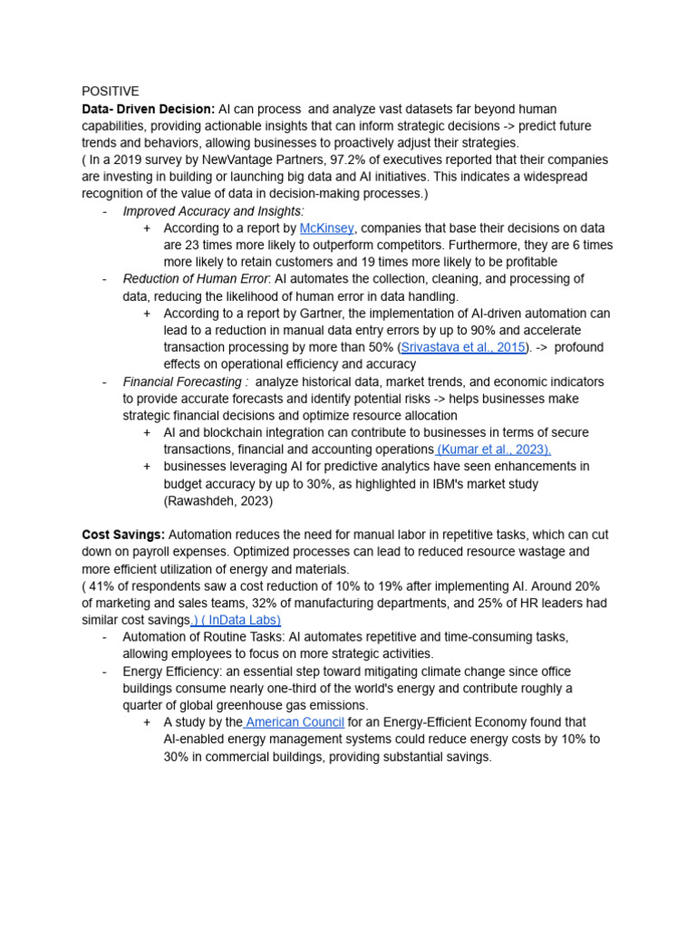 Data-Driven Decision:: - Improved Accuracy and Insights | PDF ...