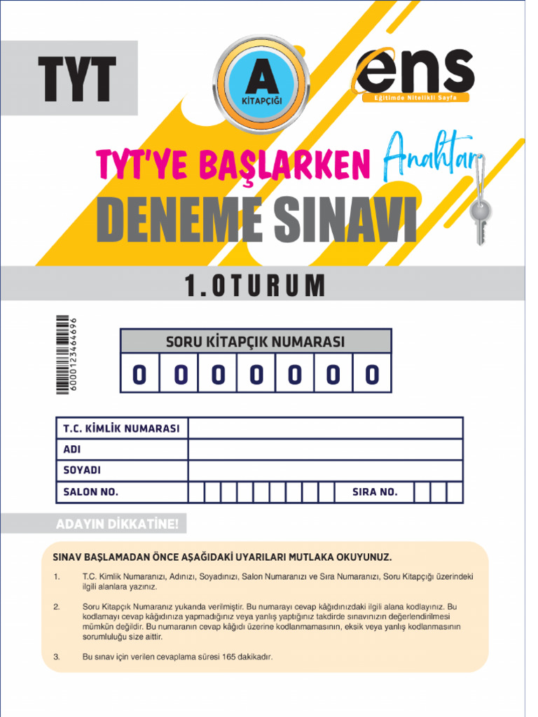 2025 Ens Tyt'ye Başlarken | PDF