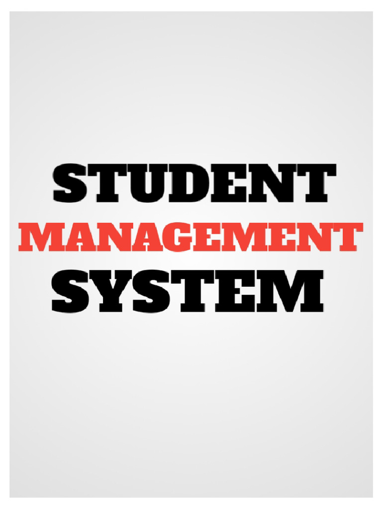 Student MGT System (Cs Class 12) | PDF | Sql | Databases