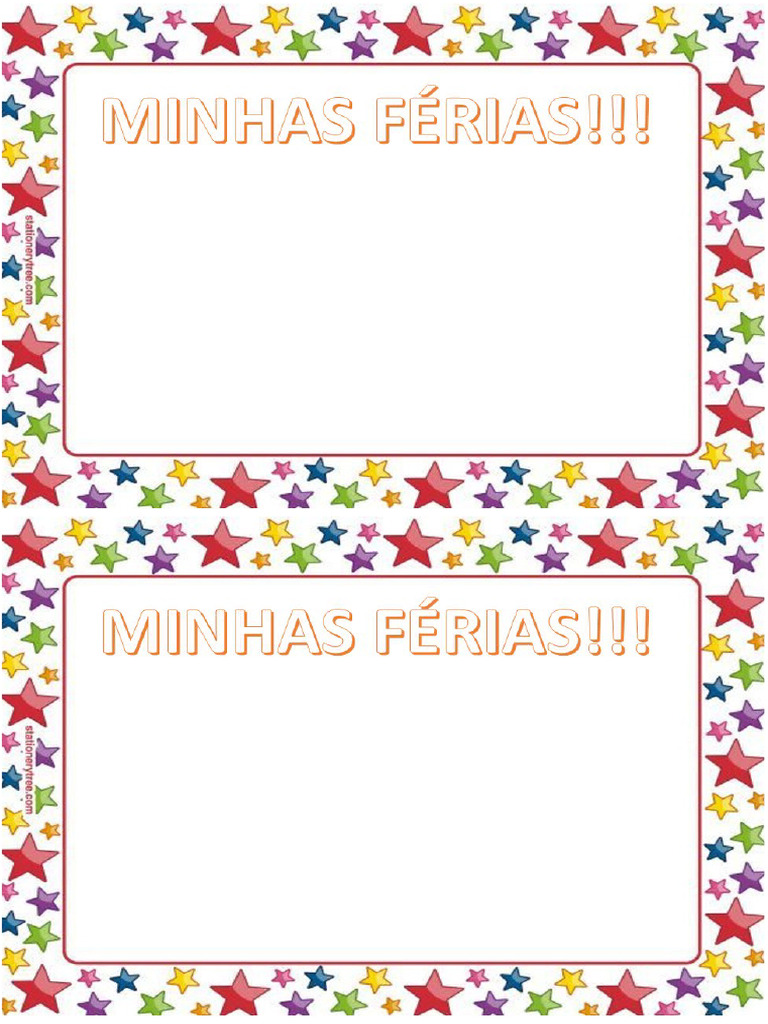 Minhas Férias 2 | PDF
