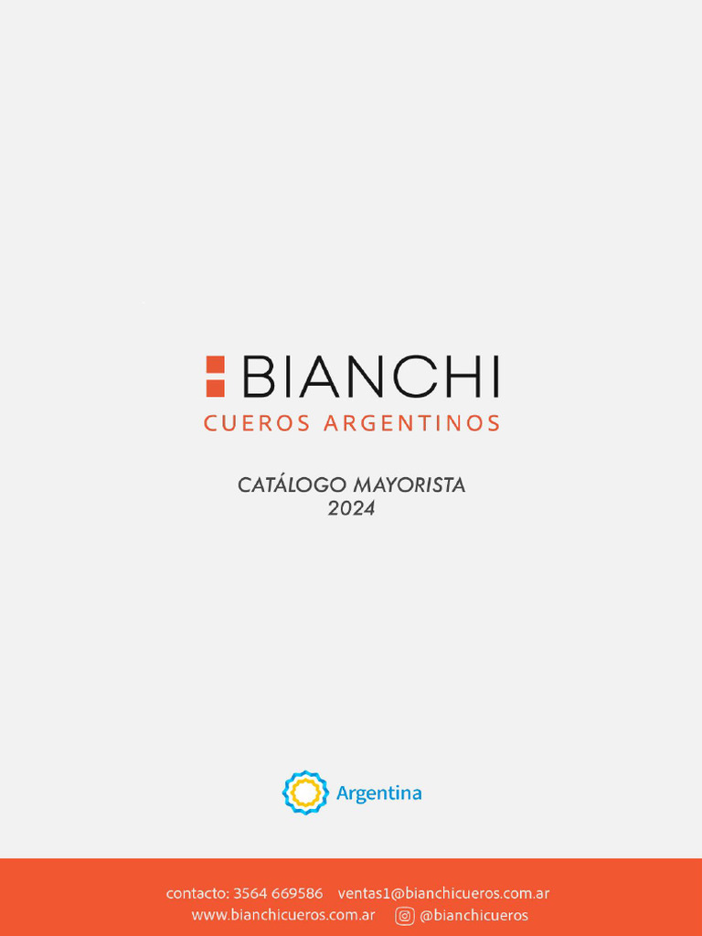 Catalogo Bianchi Cueros | PDF | marrón | Cuero