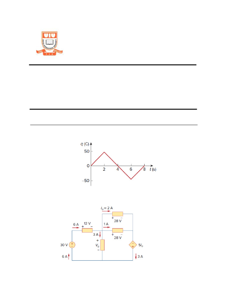 Midterm Exam: Electrical Circuits I | PDF | Electrical Network | Electronic Engineering