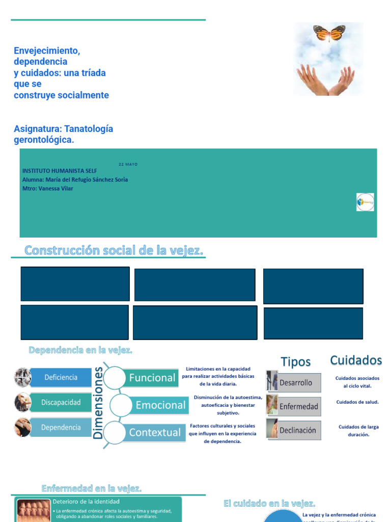 Mapa Conceptual Mrss Pdf Vejez Envejecimiento