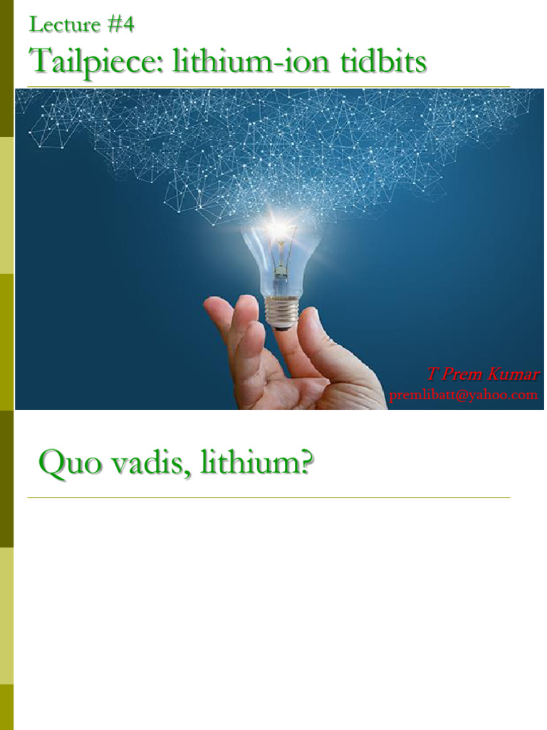 Battery Notes 2 | PDF | Lithium Ion Battery | Battery Charger