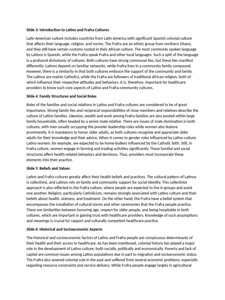 Frafra | PDF | Health Care | Hispanic And Latino Americans