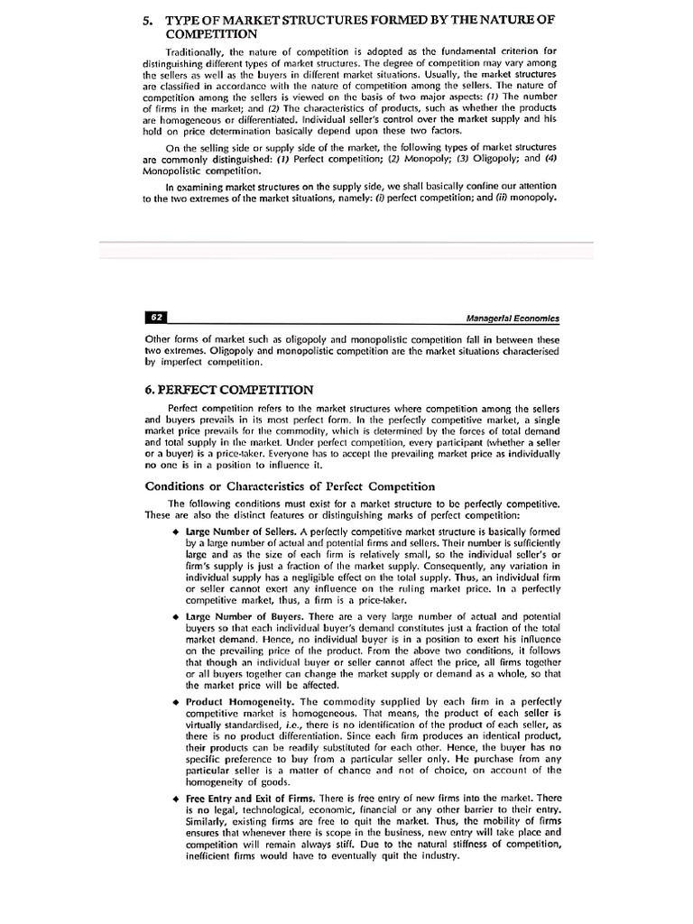 Unit - 2 - Market Structure - ME | PDF