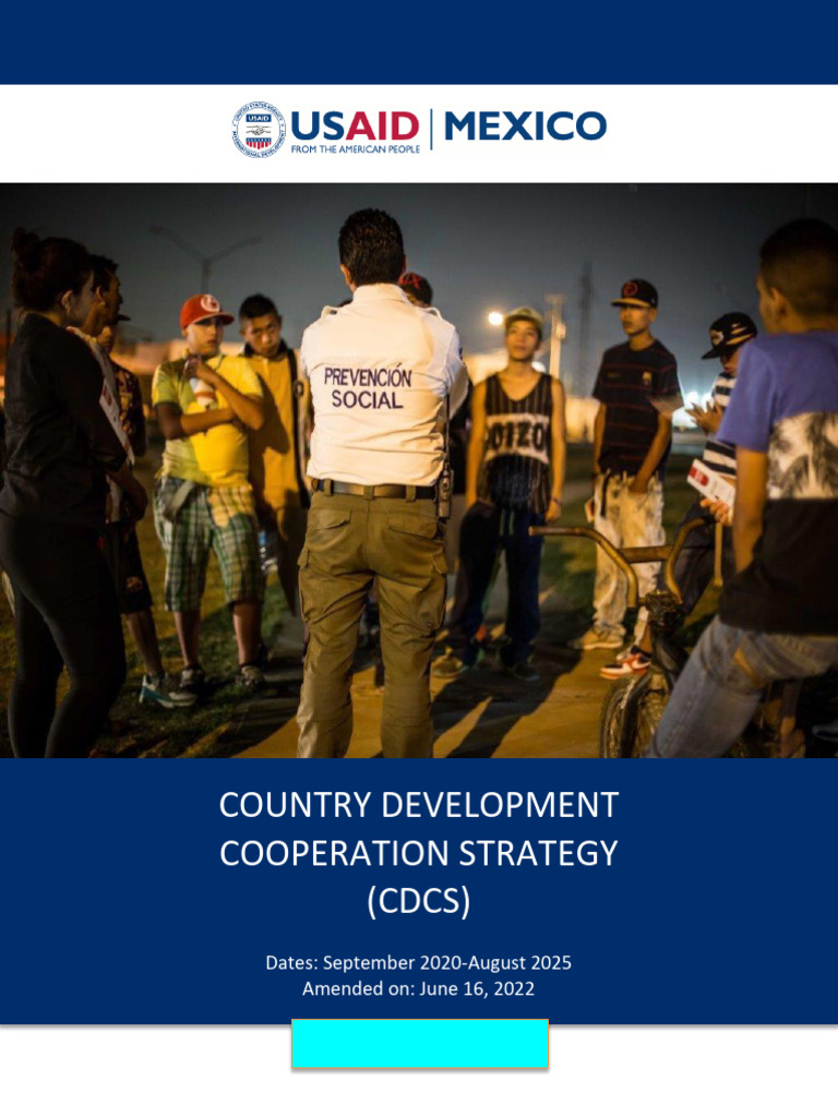 Mexico-USAID Cooperation Strategy | PDF | United States Agency For ...