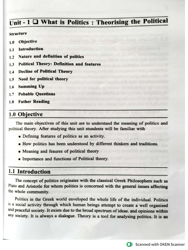 Political Theory | PDF