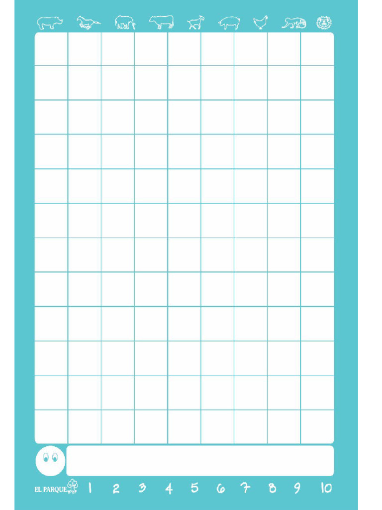 Modelo de Hoja 2X2 | PDF