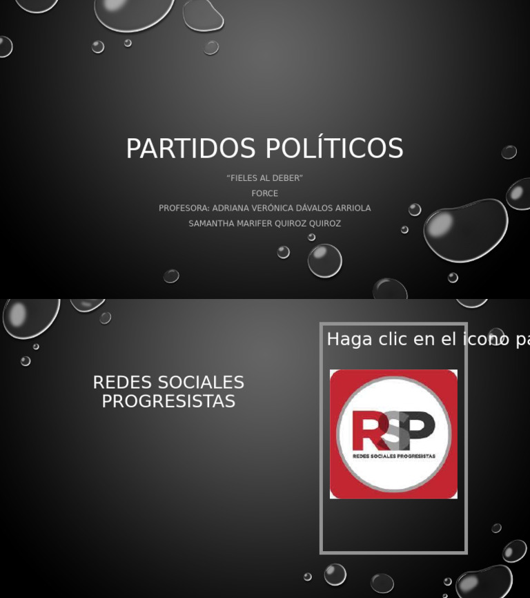 Partidos Políticos | PDF | Ciencias sociales