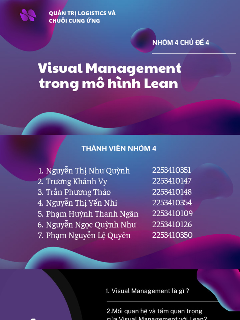 QT Logistics Và Chuỗi Cung Ứng - Nhóm 4 | PDF