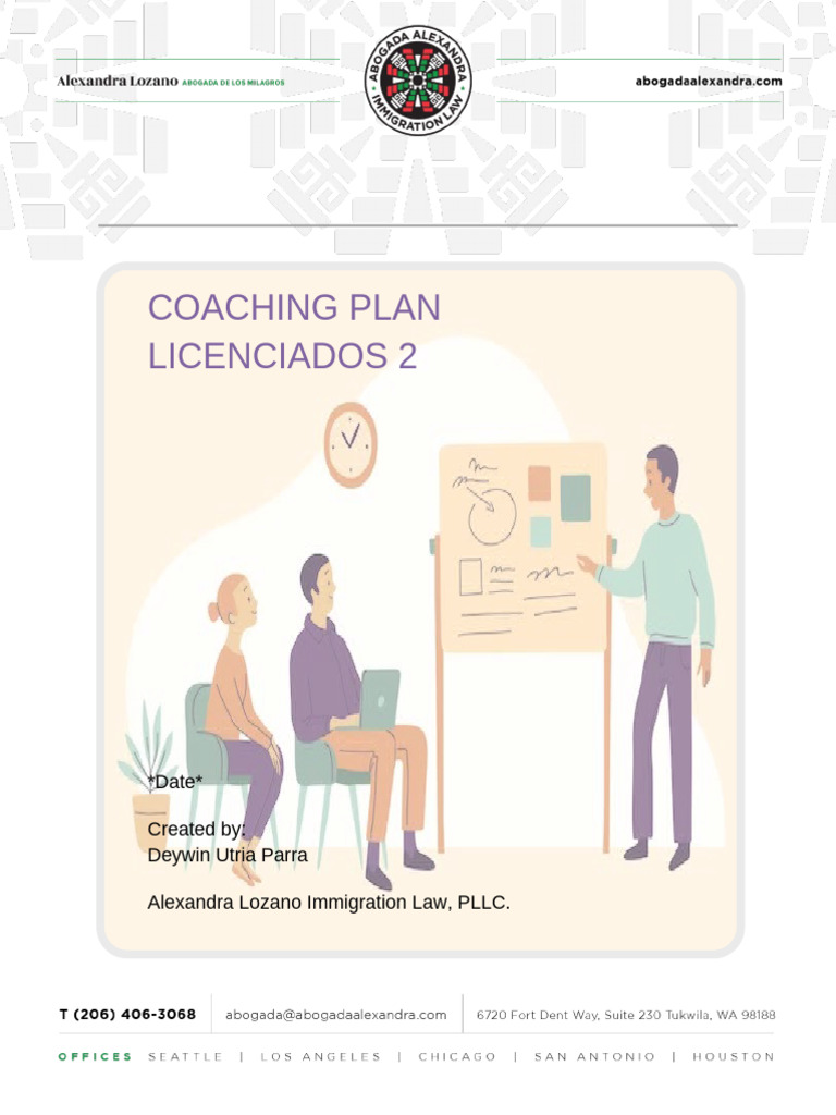 Coaching Plan Lic 2 | PDF | Personal Trainer | Cognition
