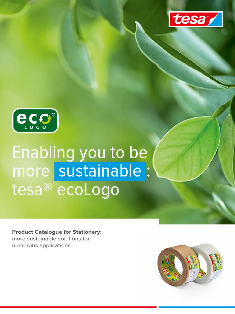 EcoLogo Catalogue en | PDF | Adhesive | Sustainability