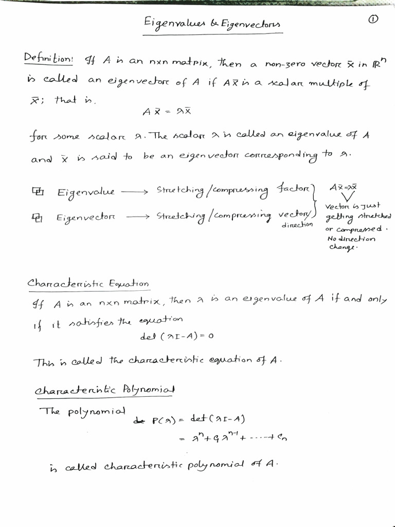 Diagonalization of Matrices | PDF | Eigenvalues And Eigenvectors | Matrix (Mathematics)