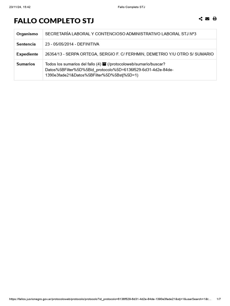 Justicia RN 2 | PDF | Sentencia (ley) | Esfera pública