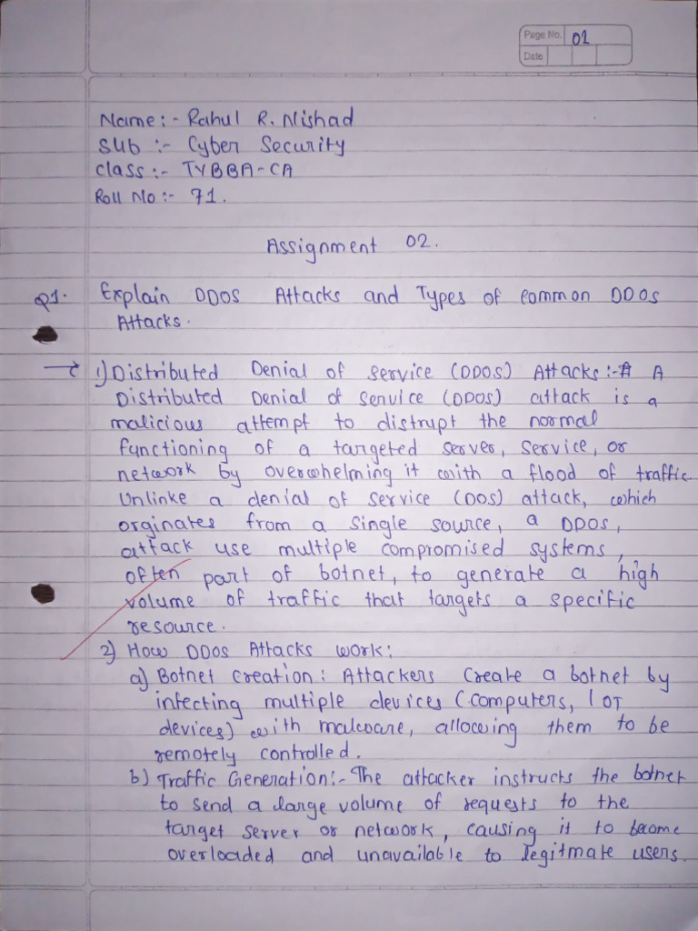 Cyber Security Assignment 02 Pdf Technology Engineering