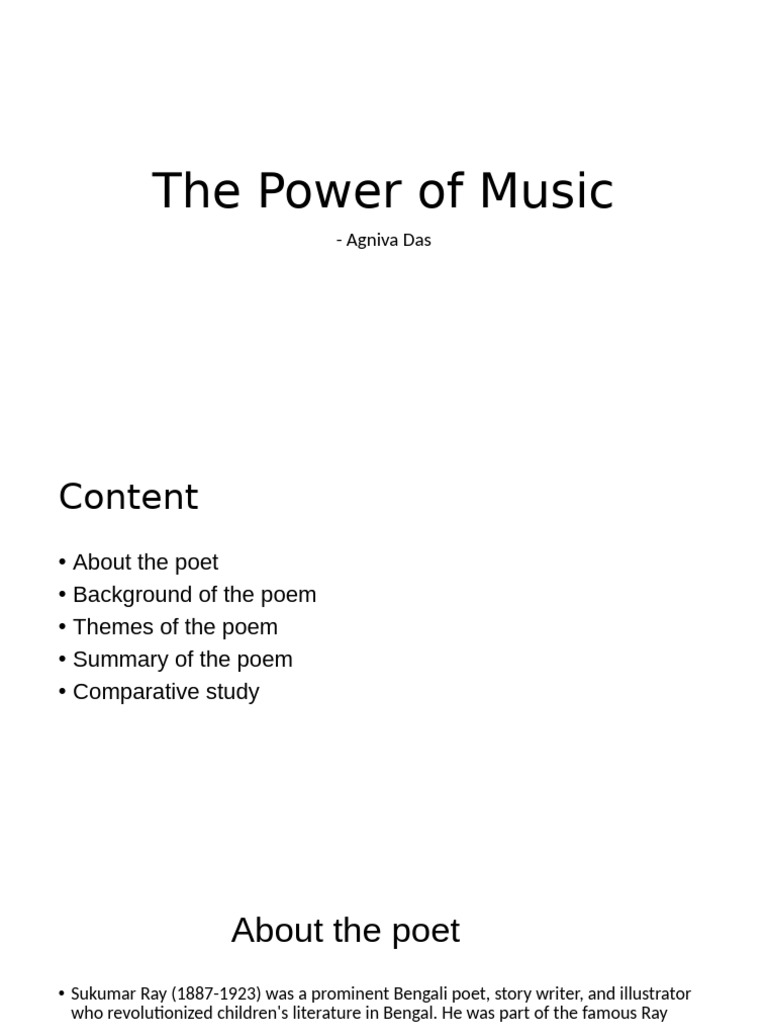 The Power of Music | PDF