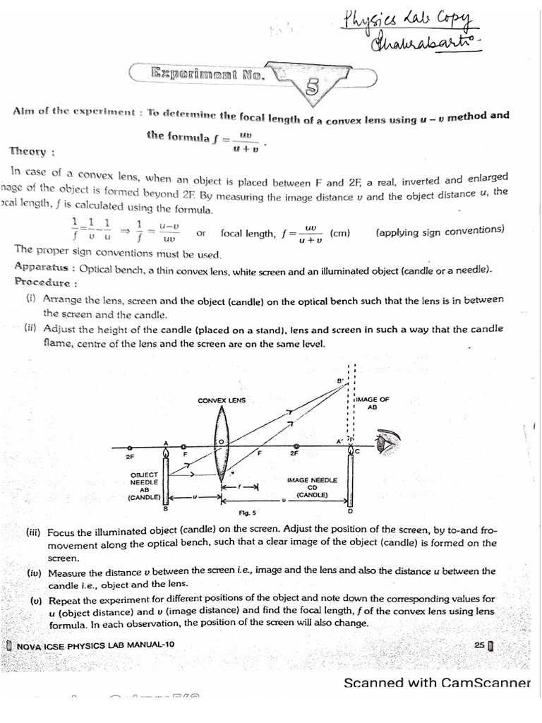 Physics Experiment 2 Write Up. | PDF