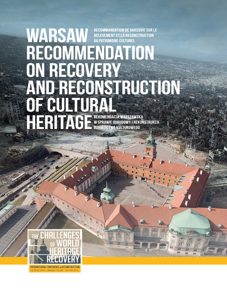 Warsaw Declaration | PDF | World Heritage Site | Cultural Heritage