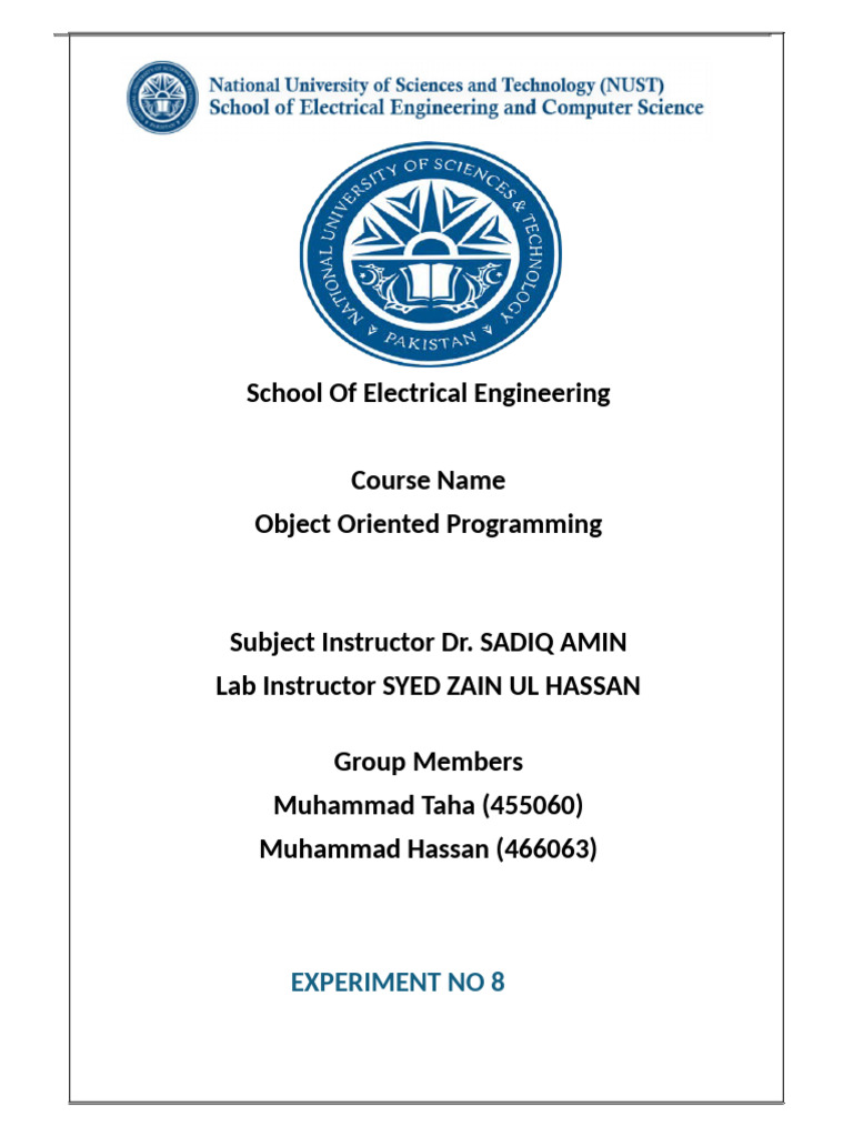 Lab_8[1] | PDF | Inheritance (Object Oriented Programming) | Namespace