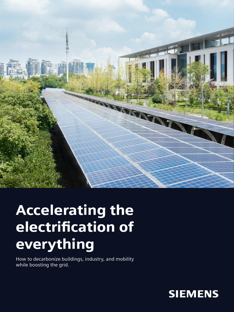 Electrification & Decarbonization Guide | PDF | Climate Change ...
