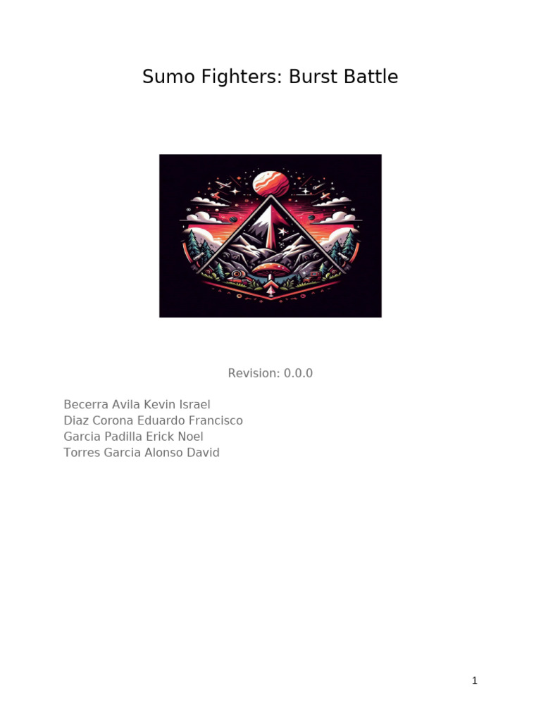 Game Design Document - Sumo Fighters: Burst Battle | PDF | Fuerza