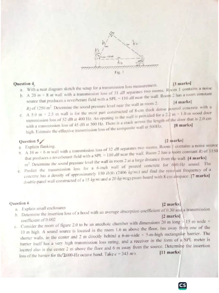 Acoustic Assignment 2 | PDF