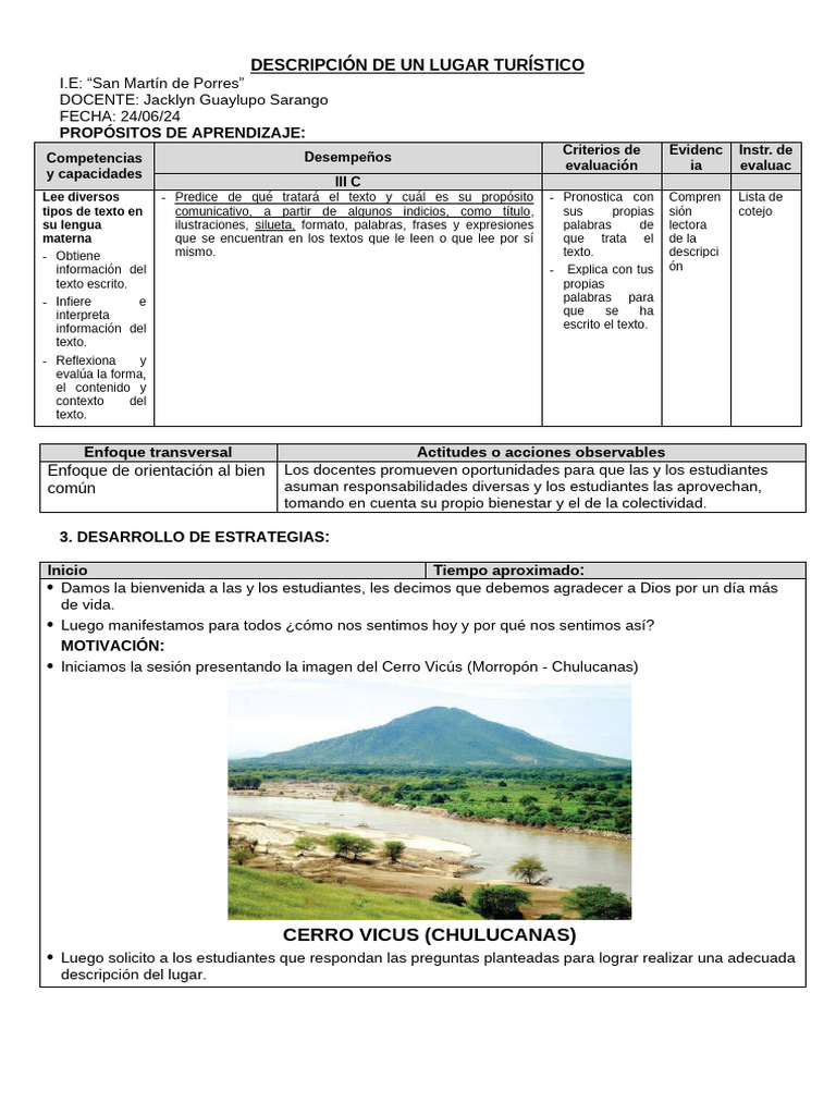 Descripción del Cerro Vicús | PDF | Machu Picchu | Cognición