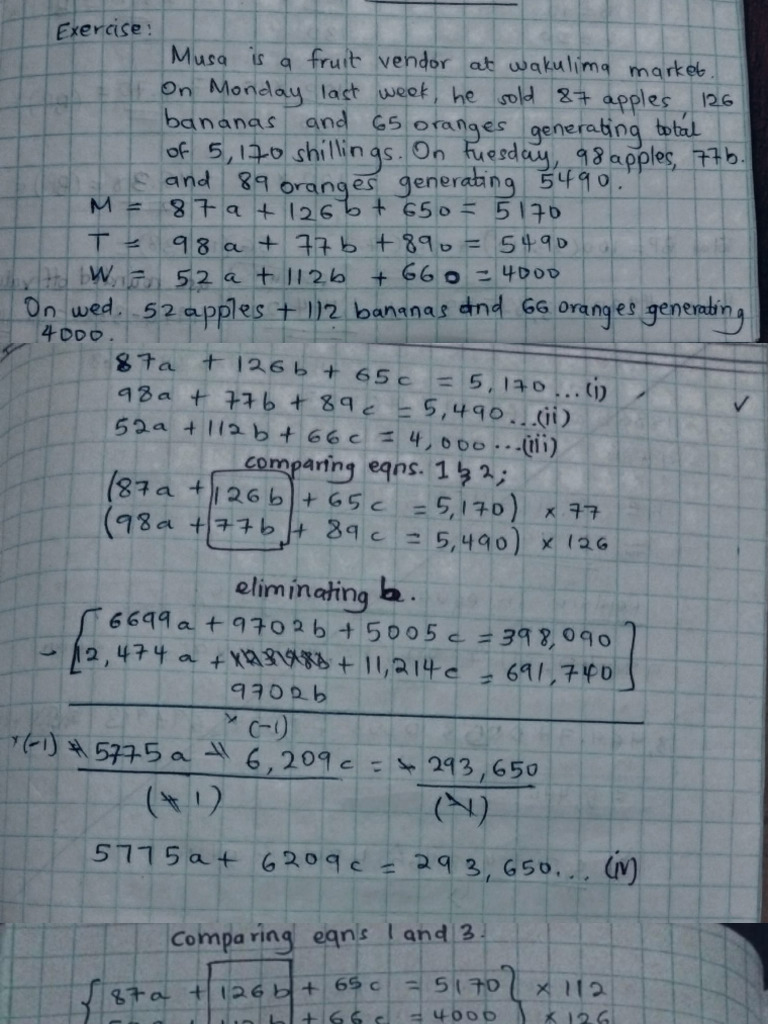 Exercise 1 And 2 Pdf Fruit