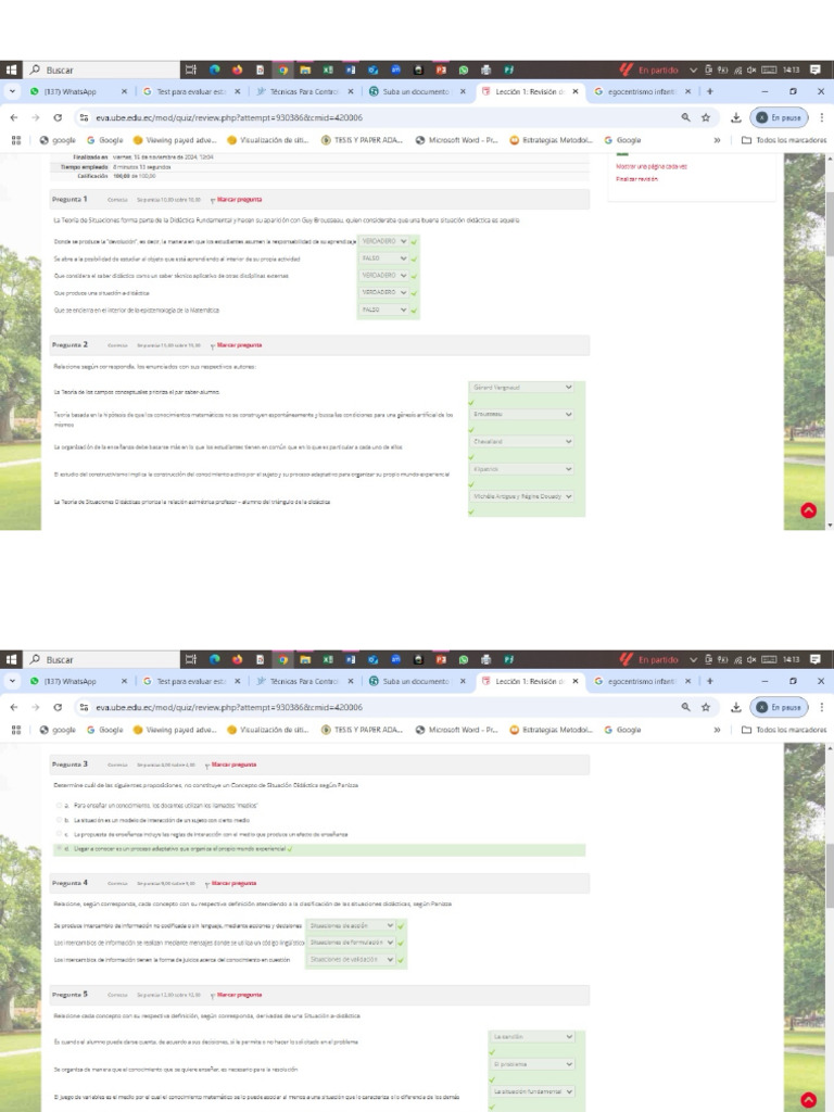 PE12-EDUOE10-DIDACTICA DE LA MATEMATICALección 1 | PDF