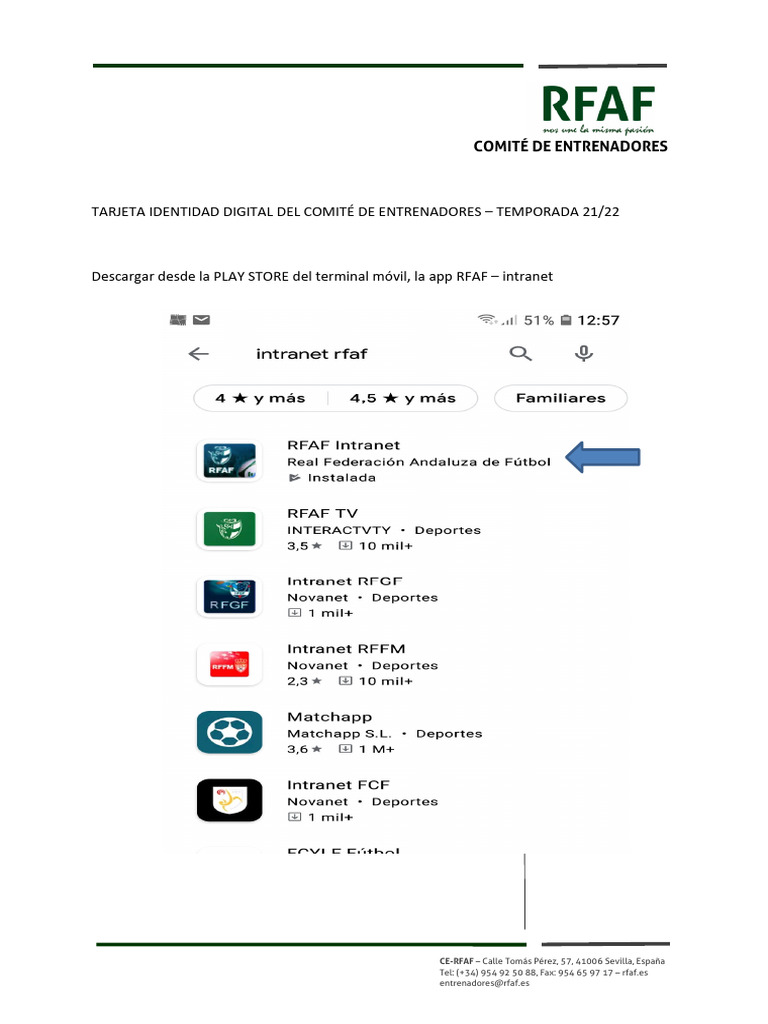 Tarjeta Identidad Digital Del Comit de Entrenadores | PDF | Software | Informática