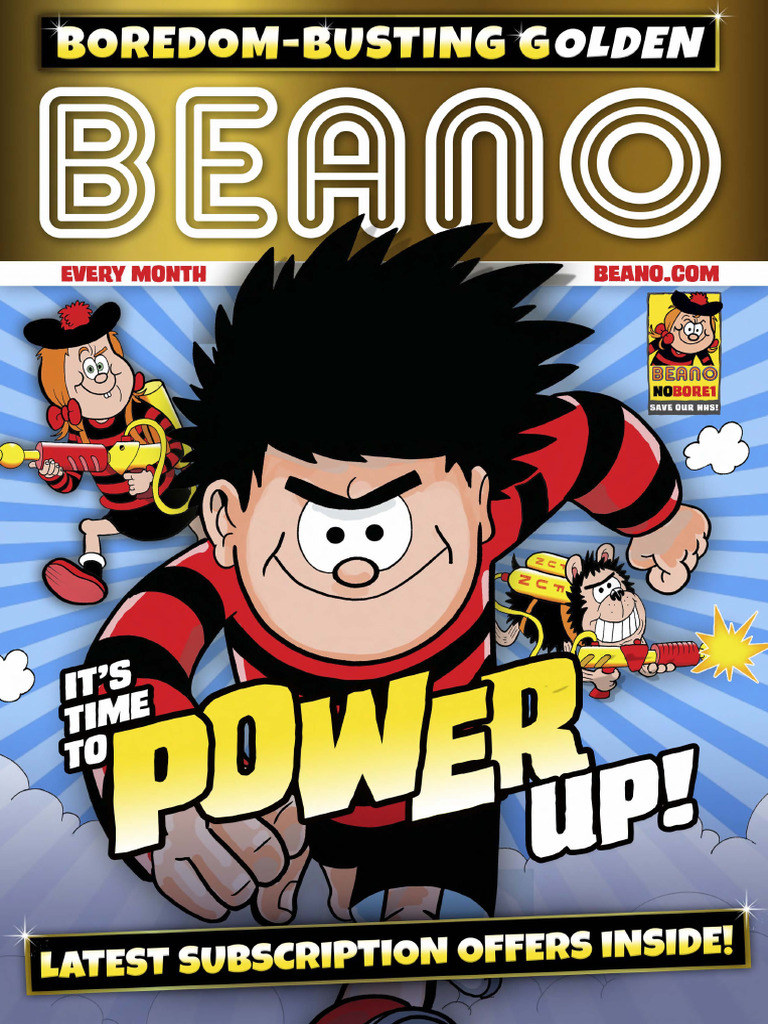 Boredom Busters Golden Beano Issue 1 | PDF