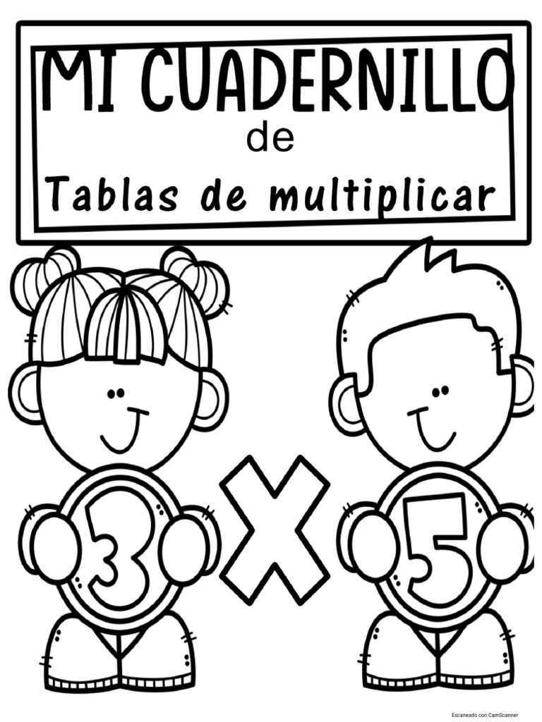 Cuadernillo Tablas de Multiplicar | PDF
