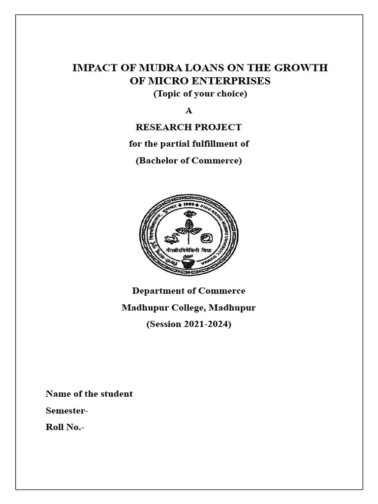 Front Page - Sample-1 | PDF | Business | Finance & Money Management