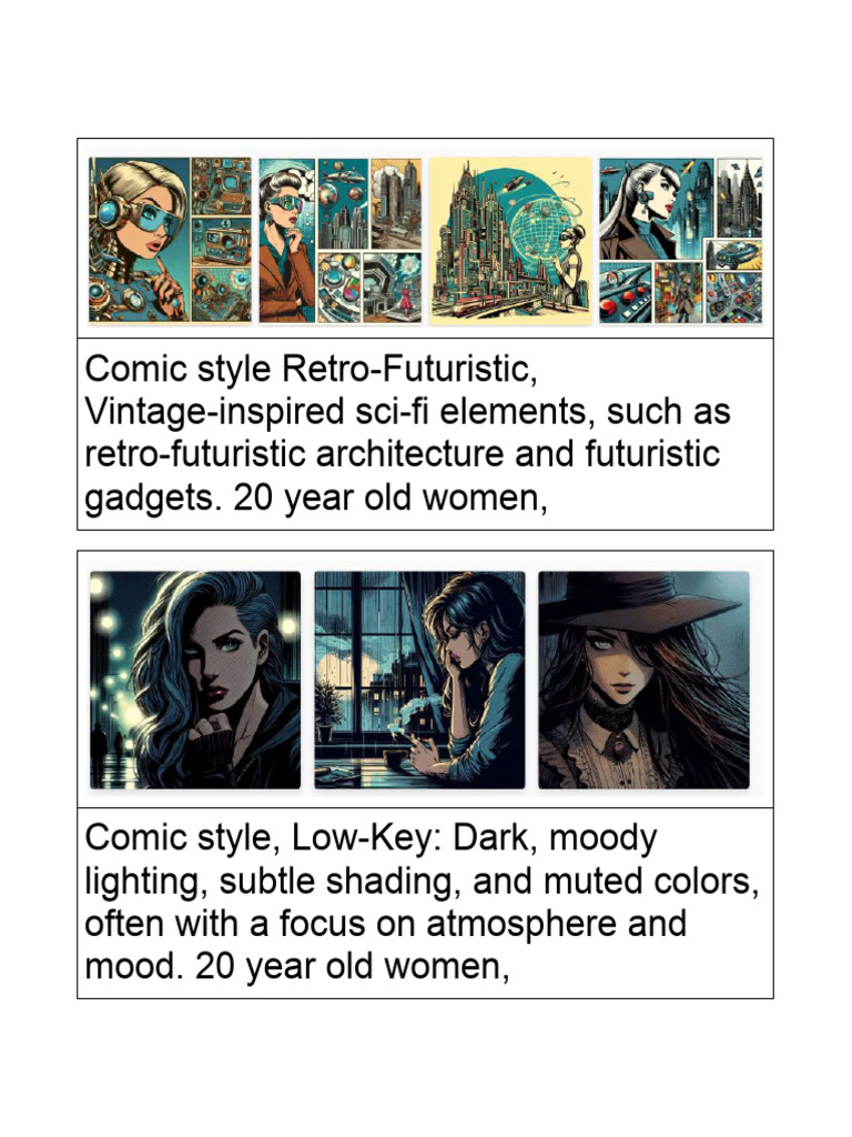 COMIC VS NONE COMIC - Compressed | PDF | Minimalism | The Arts