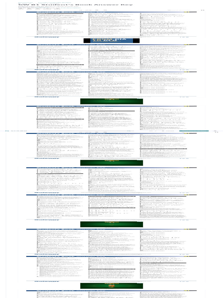 GW B1 Student's Book Key | PDF