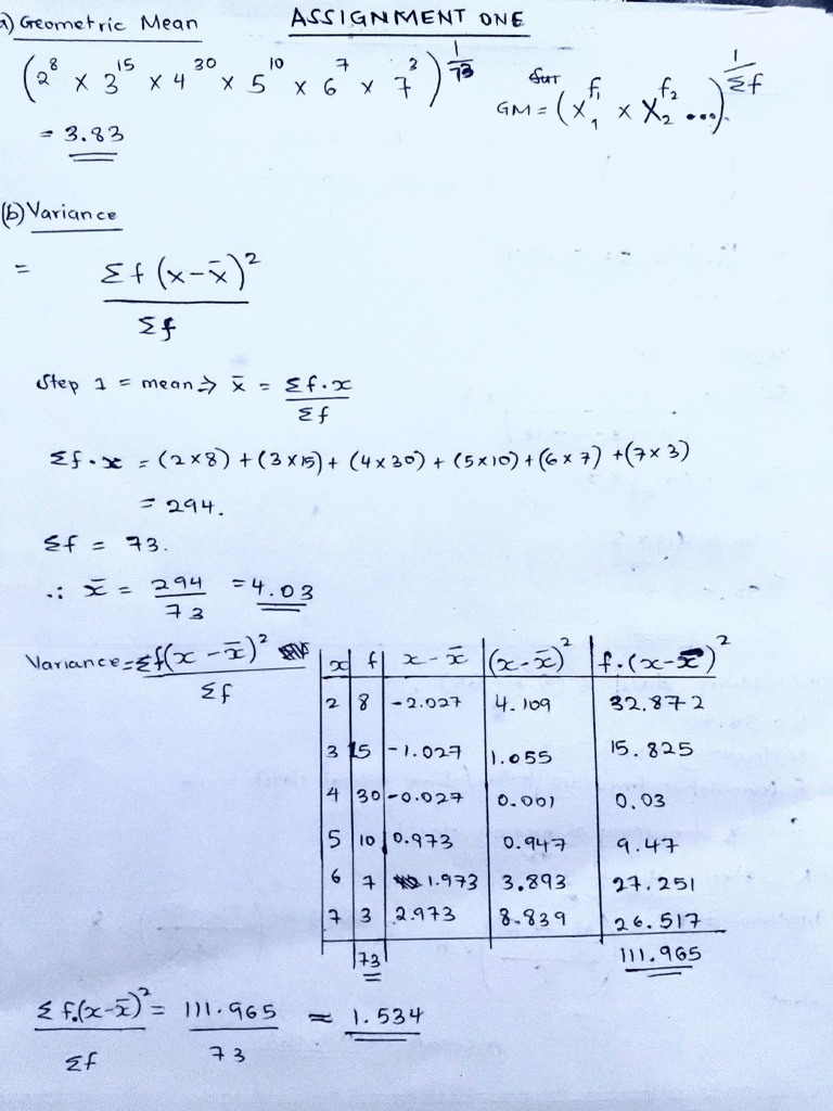 Sta Ass.1,2,3 | PDF | Median | Mathematical Analysis