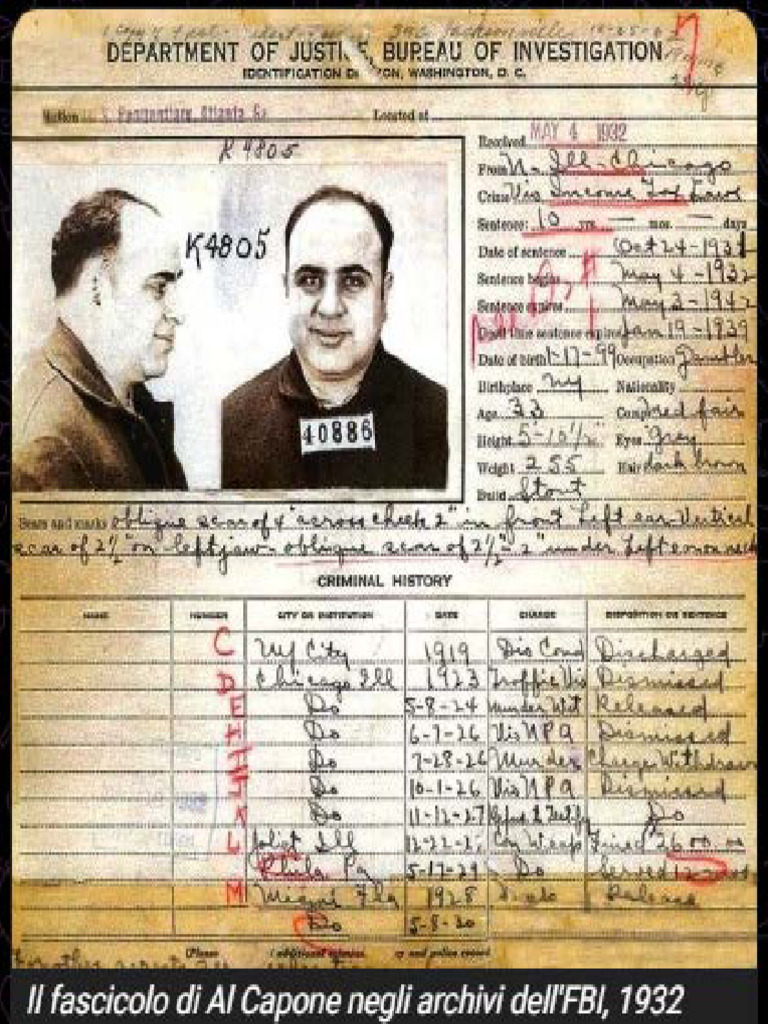 Al Capone 1932 | PDF
