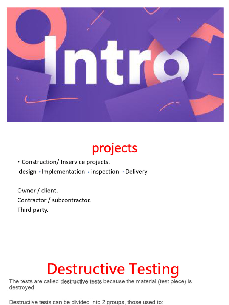 Intro Presentation | PDF | Technology & Engineering