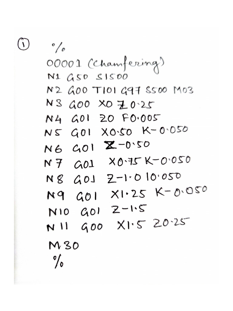 Cnc Program 1 Pdf