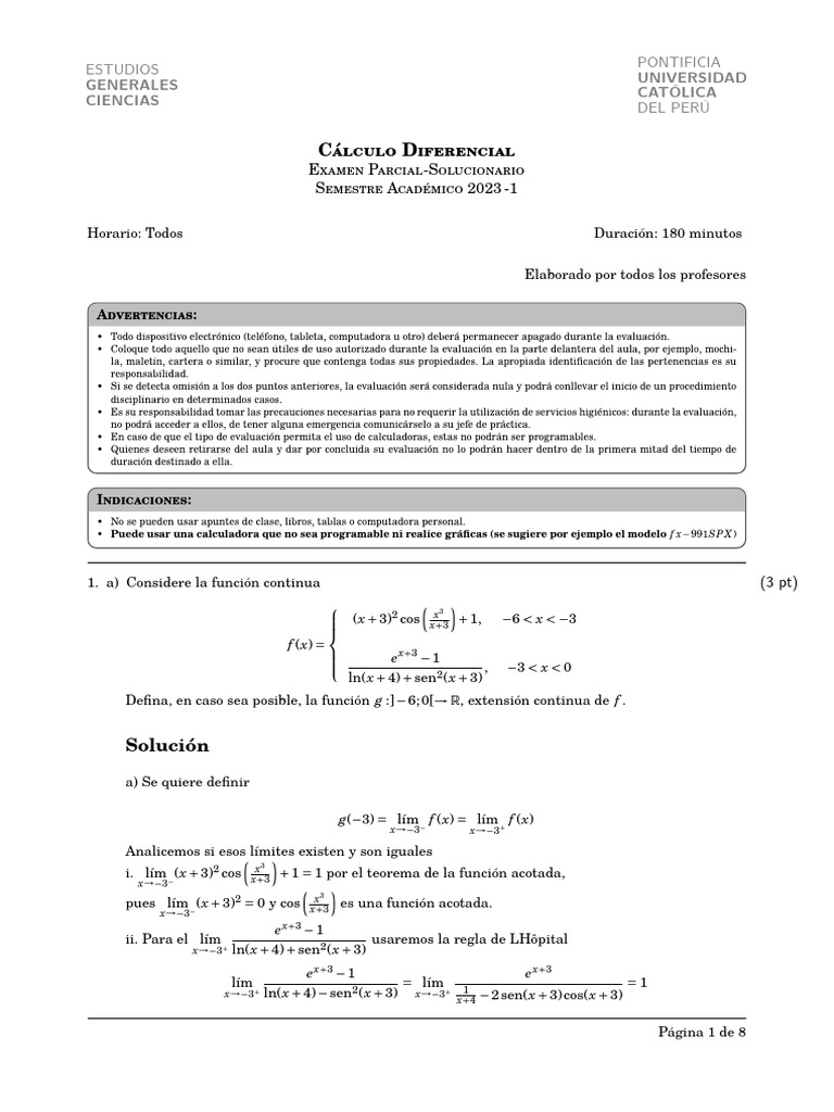 Ex2 2023.1 Sol | PDF | Objetos matemáticos | Matemática Elemental